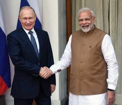 Russian president Vladimir Putin hopes AK-203 rifles will help Indian ...