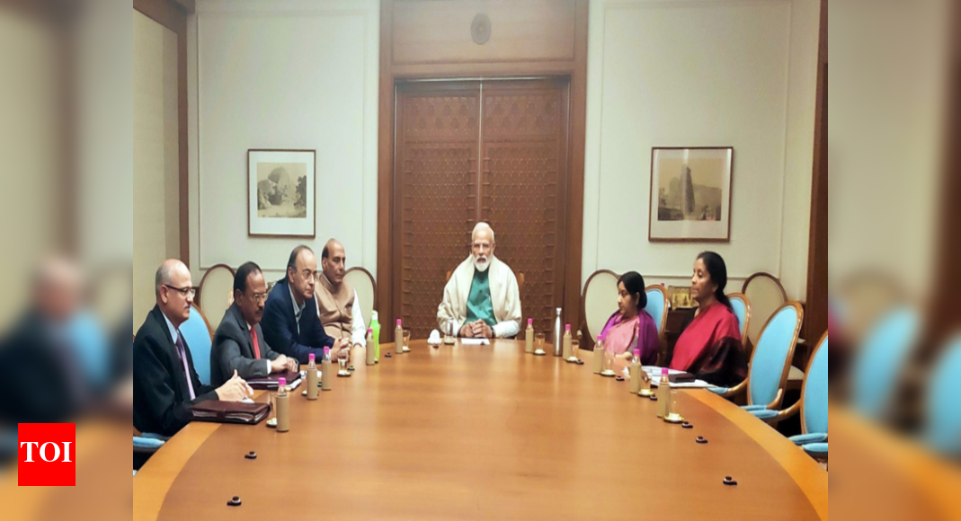 PM chairs National Security Council meet | India News - Times of India