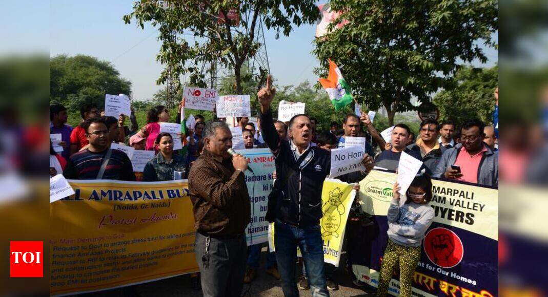 No EMI till status gets clear: Amrapali buyers | Noida News - Times of ...