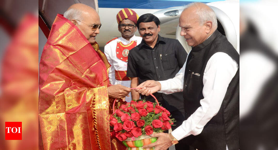President arrives; Coimbatore all set for colourful Mahashivratri ...