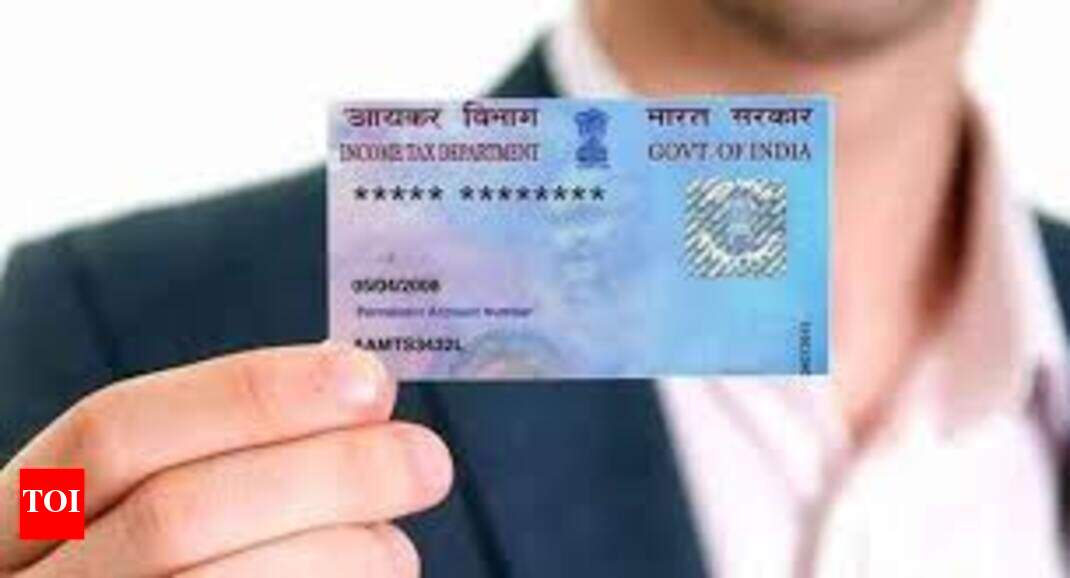 E PAN Card How To Apply And Download Times Of India