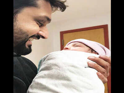Roshan Prince shares the first picture of his newborn baby boy ...