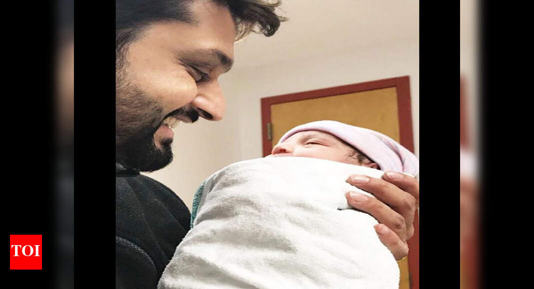 Roshan Prince shares the first picture of his newborn baby boy ...