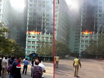 CGO complex fire: Important files feared destroyed; 1 CISF sub ...
