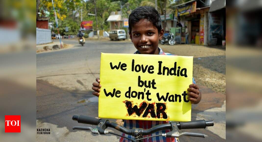 Kazhcha Film Forum runs a campaign urging peace | Malayalam Movie News ...