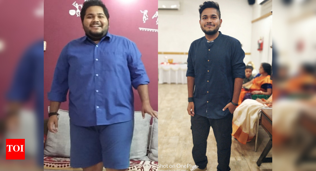 Weight loss: From a massive 130 kilos to 75 kilos, this guy is an ...