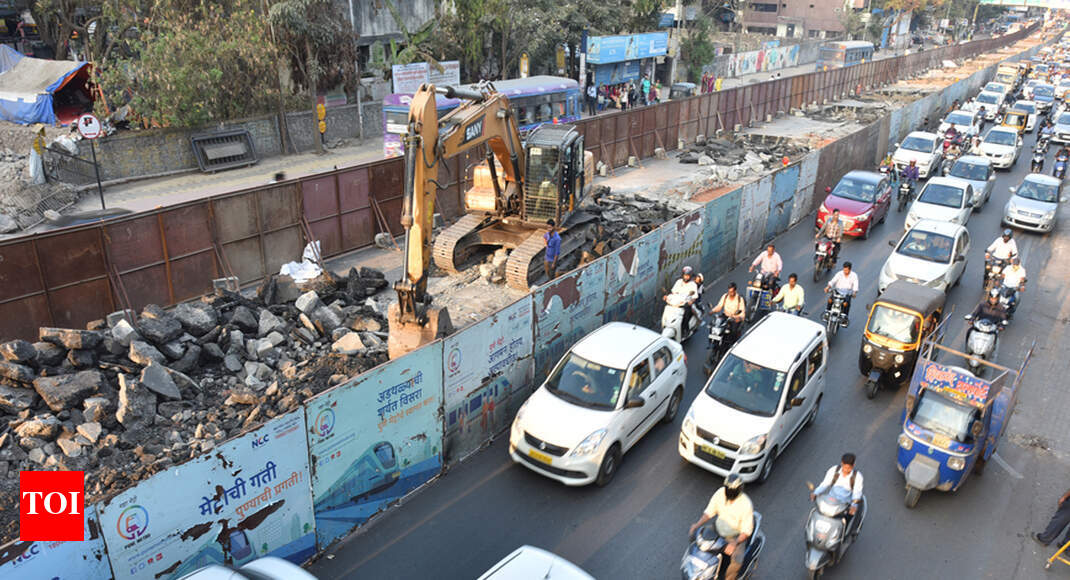 Pune: 2-deck flyover work to start at Nal Stop Chowk this month | Pune ...