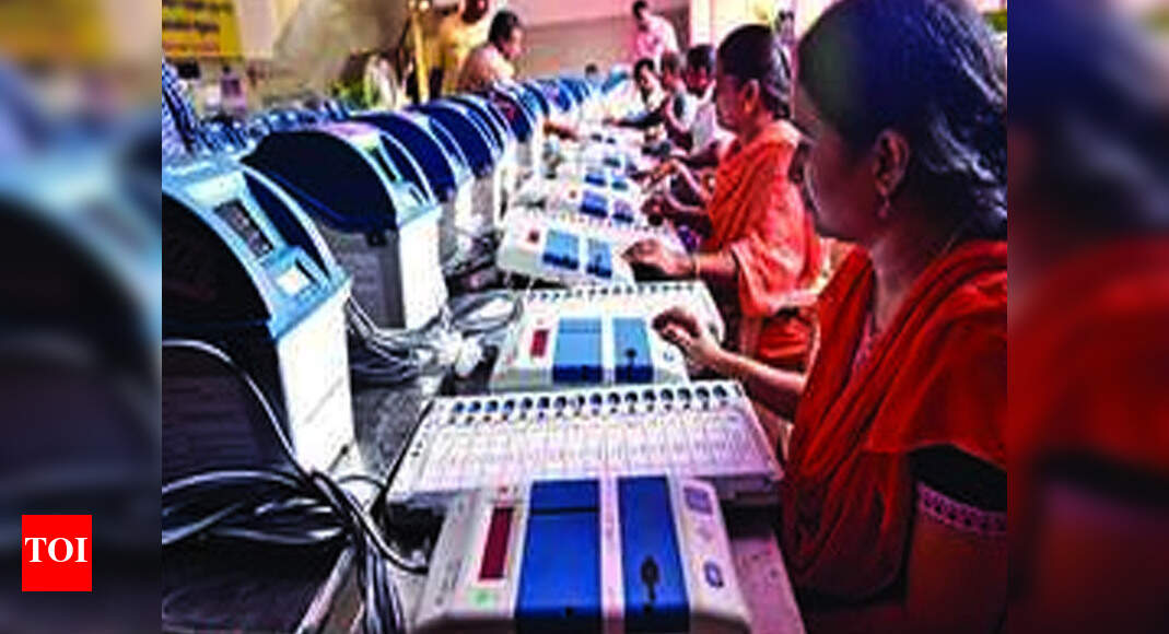 First-level checking of 300 voting machines complete | Coimbatore News ...