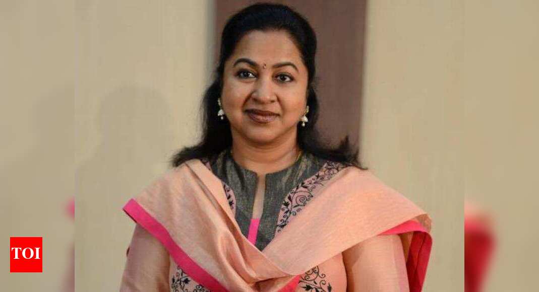 Radikaa Sarathkumar takes a break from television - Times of India