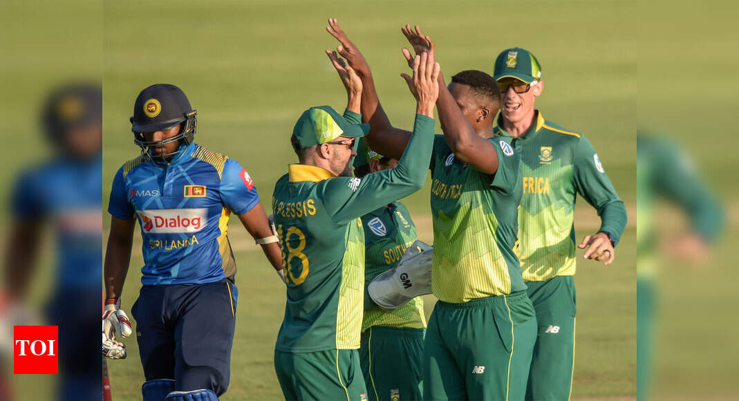Live cricket score, South Africa vs Sri Lanka, 3rd ODI - The Times of India