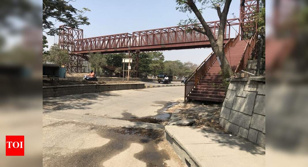 Are foot overbridges for benefit of contractors? - Times of India
