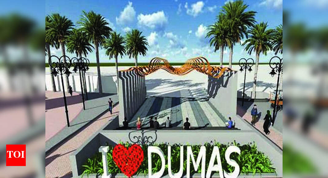 Surat: Dumas beach to sport new look by June | Surat News - Times of India
