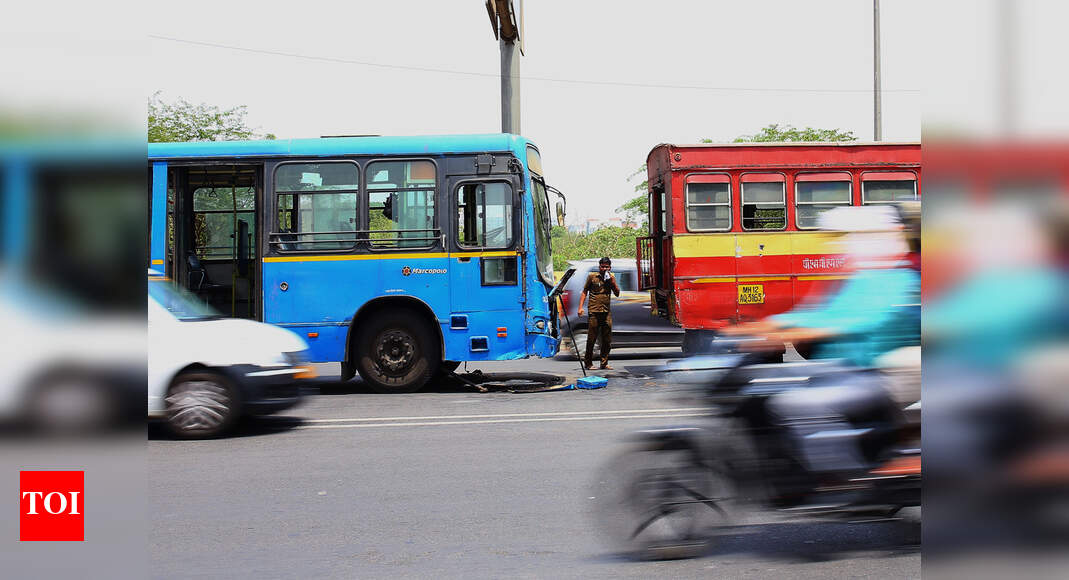 Passenger run over after exiting bus | Pune News - Times of India