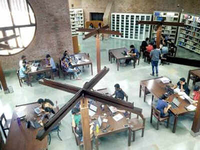 VS Library opened at IIM-Ahmedabad | Ahmedabad News - Times of India