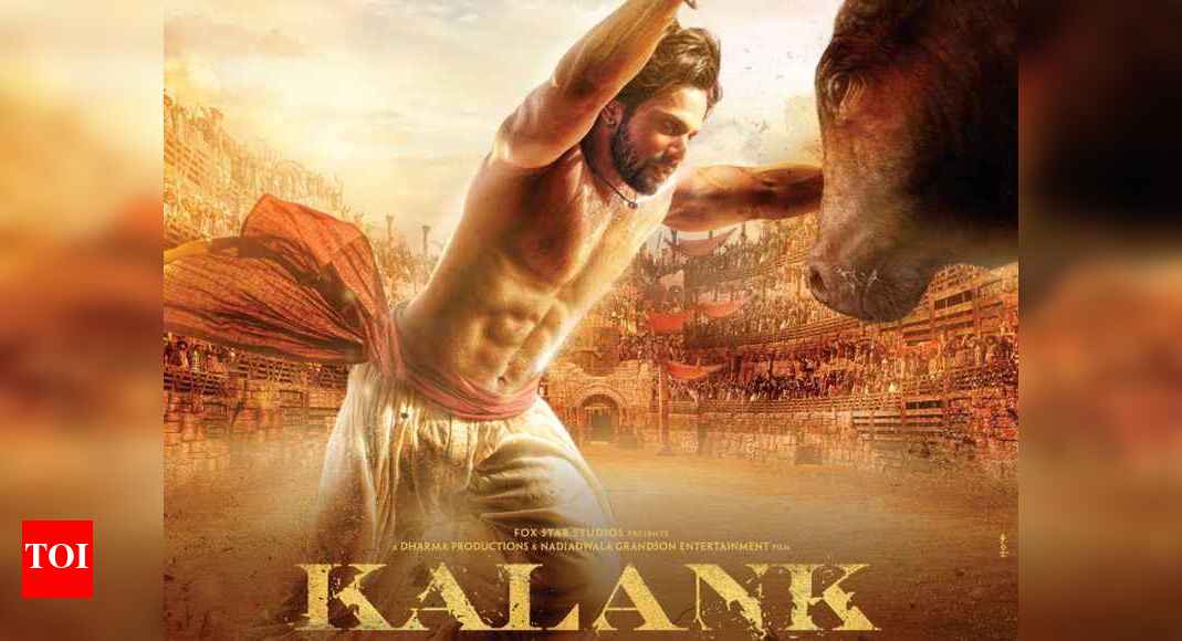 'Kalank' new poster: Varun Dhawan as fearless Zafar takes on a mighty ...