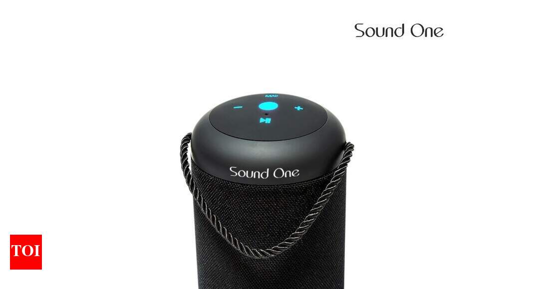 Sound One Drum portable Bluetooth speaker launched at Rs 3,490 - Times ...