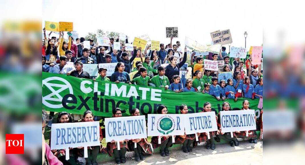 Delhi, Gurgaon students join global protest against climate change ...