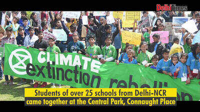 Delhi, Gurgaon students join global protest against climate change ...