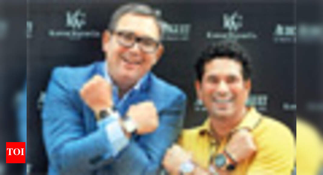 Tendulkar at a watch launch event | Events Movie News - Times of India