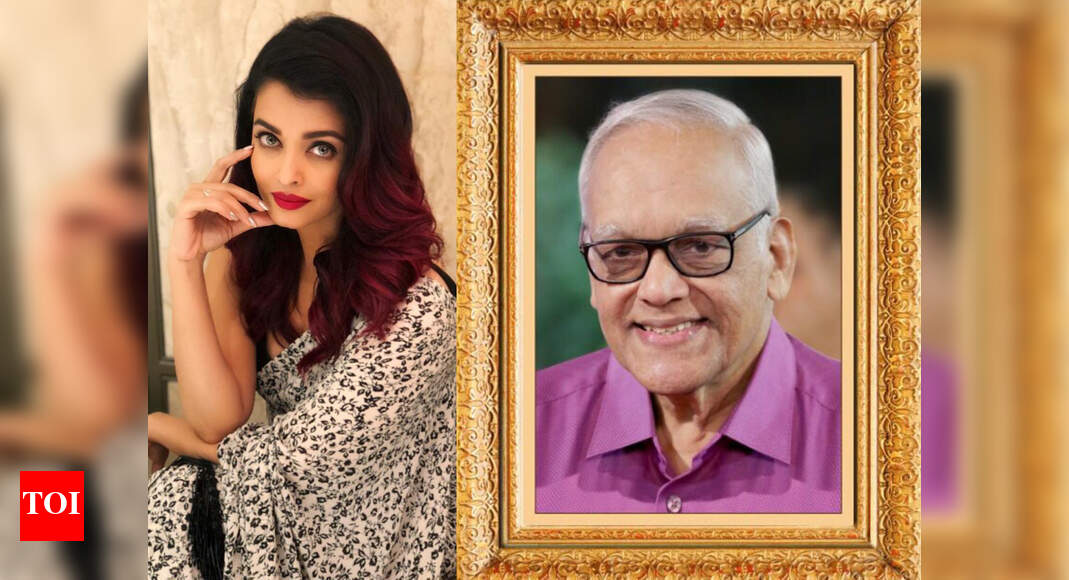 Aishwarya Rai Bachchan shares a photo of her late father Krishnaraj Rai ...