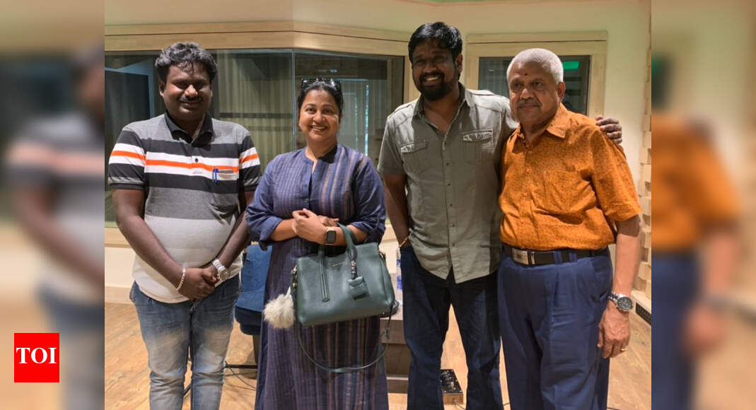 Radikha completes dubbing for 'Mr Local' | Tamil Movie News - Times of ...