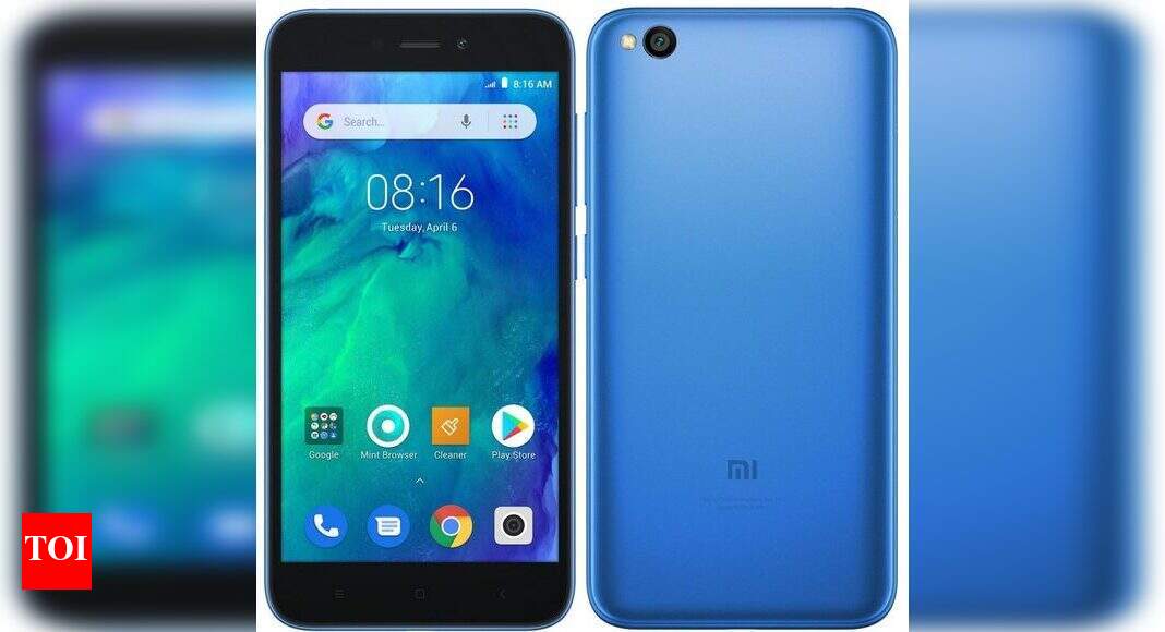 Redmi Go Price: Xiaomi Redmi Go smartphone launched in India at Rs ...