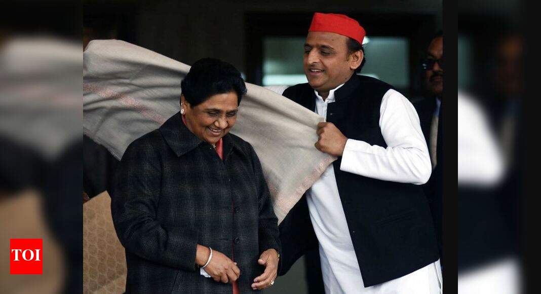 Sp Bsp Alliance: Caution for Congress: Vote split ahead as SP and BSP ...