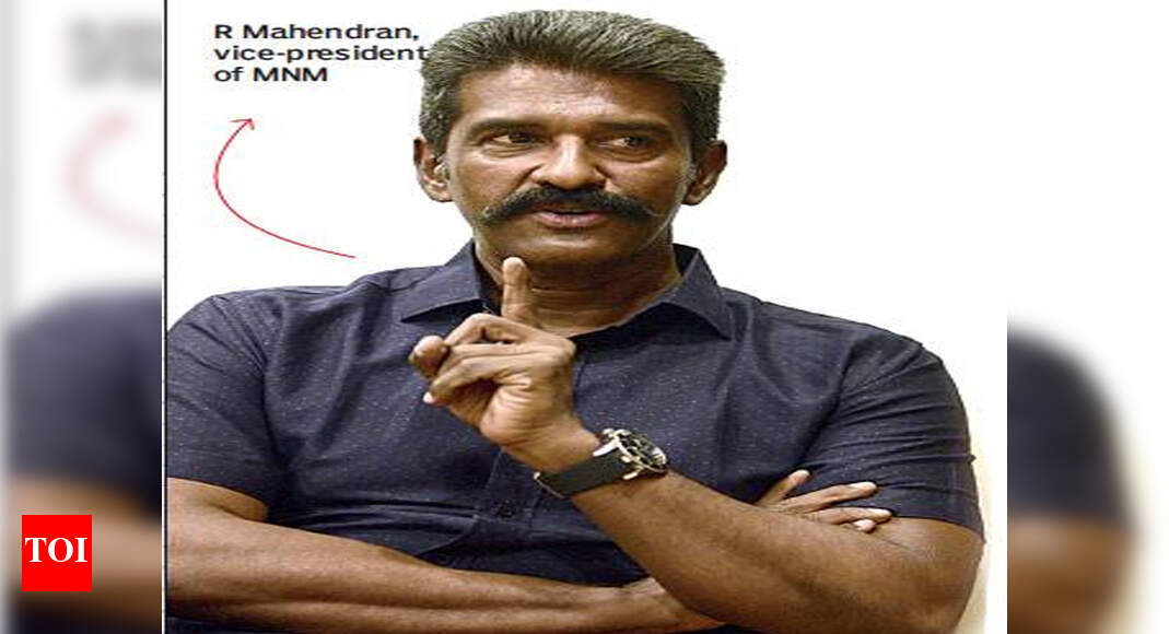 This election is all about money, says MNM vice-president R Mahendran ...