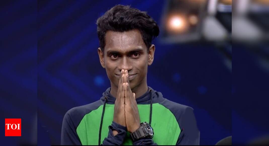 Dance Kerala Dance: Manoj Manu gets evicted - Times of India