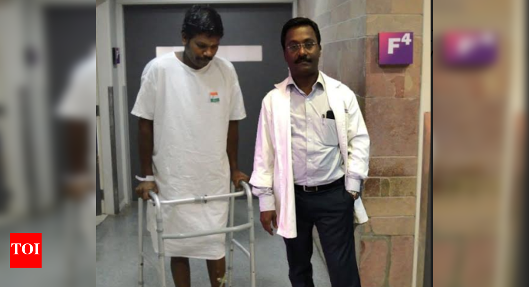 Chennai doctors save patient from leg amputation | Chennai News - The ...