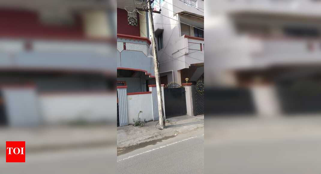 TNEB ELECTRIC POST DAMMAGED - Times of India