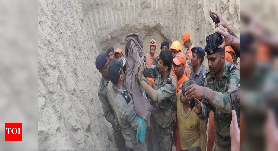 Infant rescued from 60-foot deep borewell after 48 hours in Haryana ...