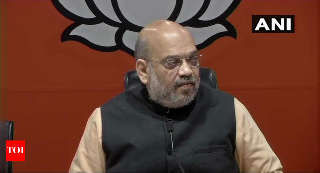 Rahul Gandhi must explain Sam Pitroda's statements: Amit Shah | India News - Times of India