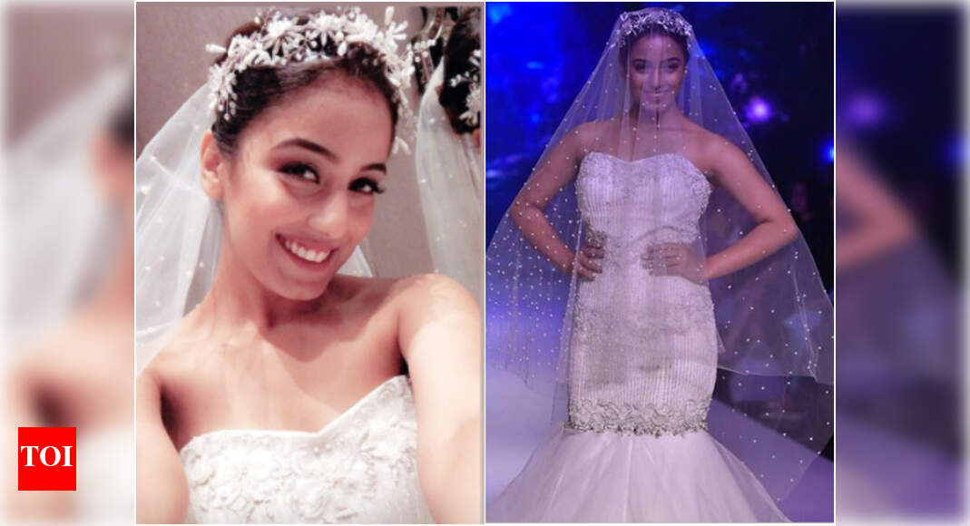Srishty Rode walks for the Bombay Times Fashion Week; looks like an ...