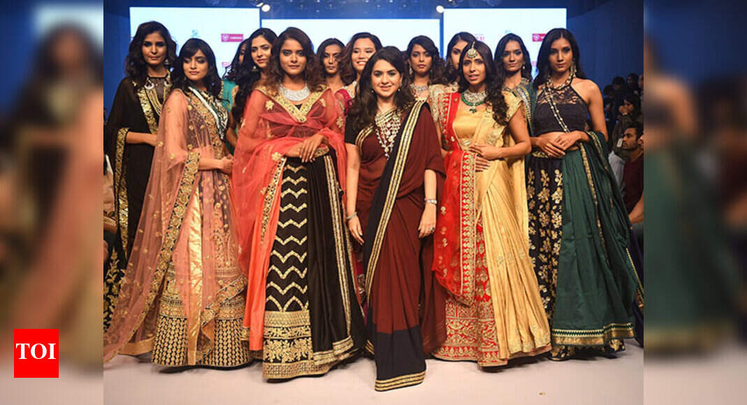 Designer Shaina NC showcases style for a cause - The Times of India