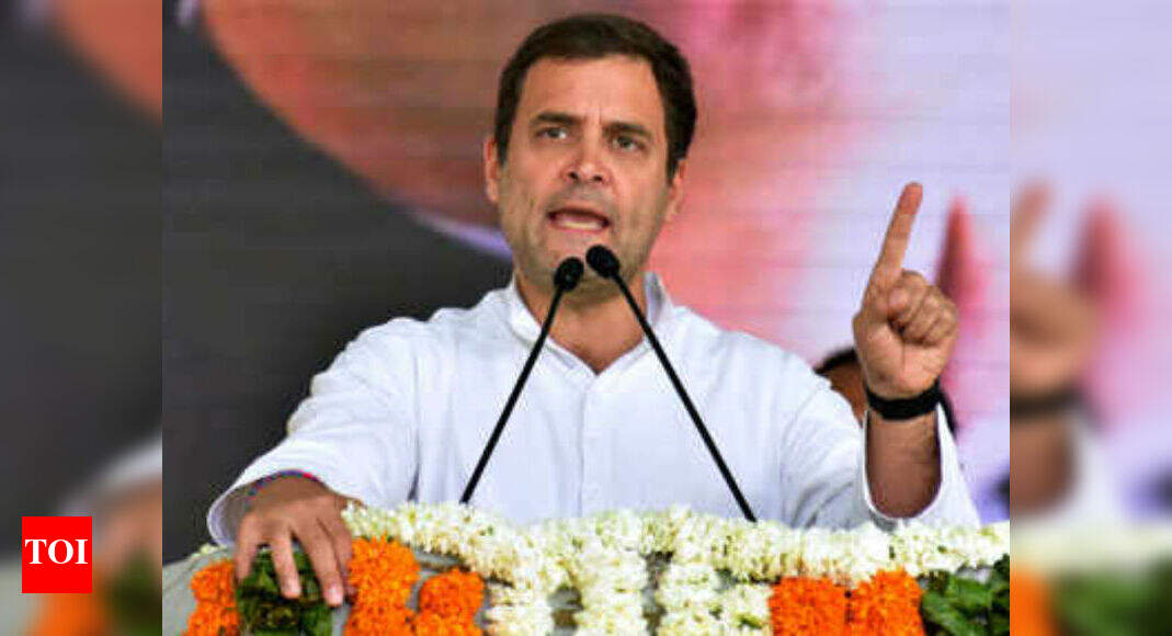 Rahul Gandhi targets RSS, BJP over attack on Gurugram family | India News - Times of India