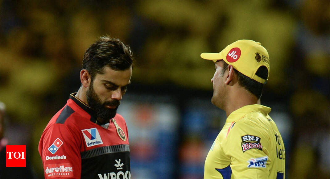 CSK vs RCB, IPL 2019: MS Dhoni, Virat Kohli express unhappiness over ...