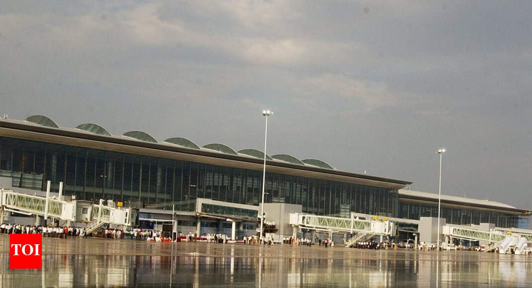 Hyderabad airport gets new interim terminal | Hyderabad News - Times of ...