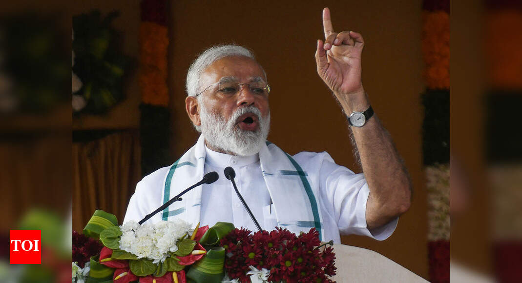 PM Modi to address seven rallies in West Bengal | India News - Times of ...