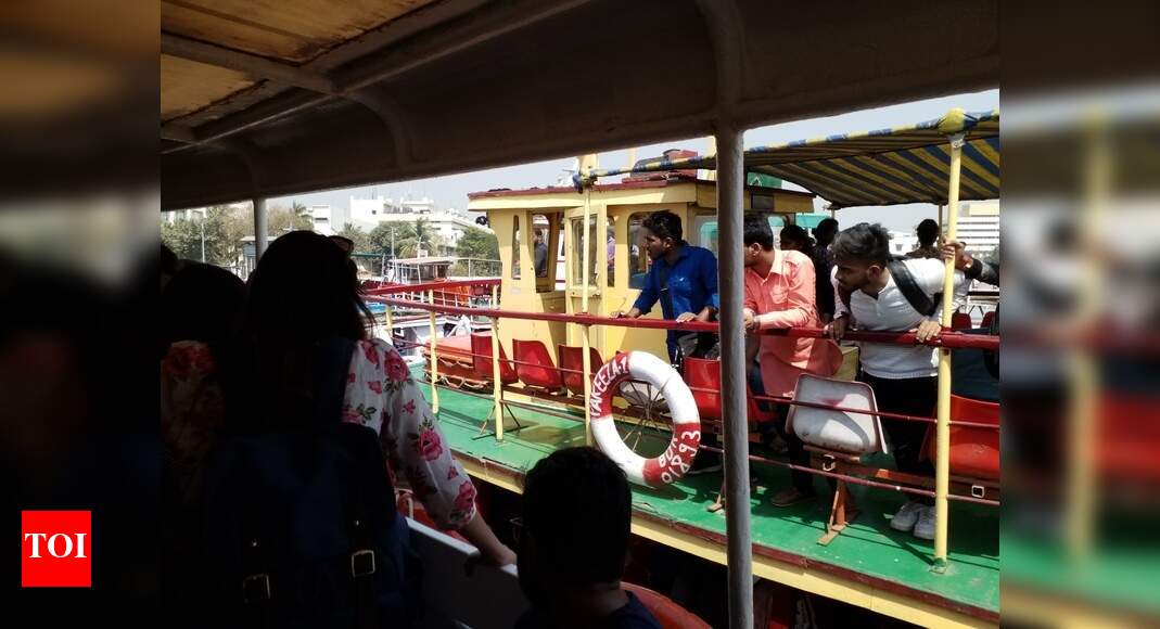 ferry service mess at gateway - Times of India