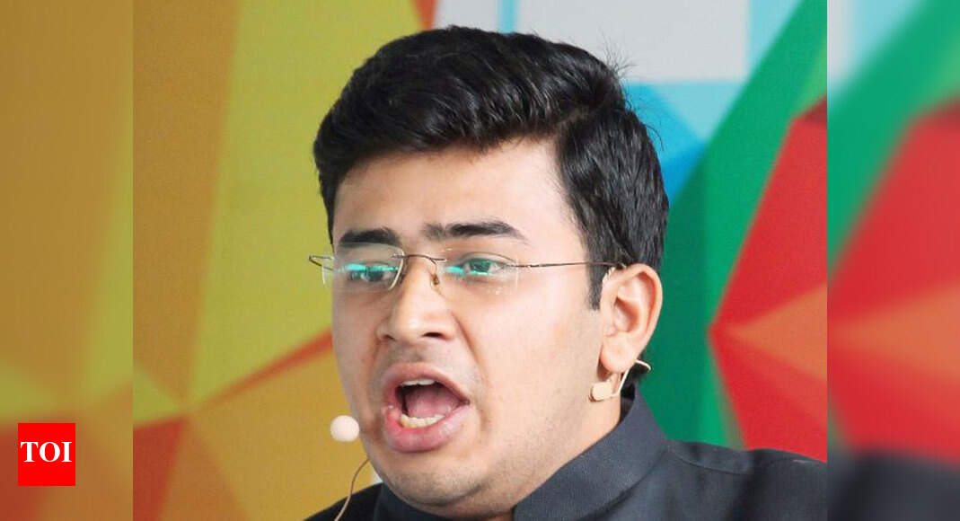 Tejasvi Surya: Amid high drama, BJP announces 28-year-old Tejasvi Surya ...