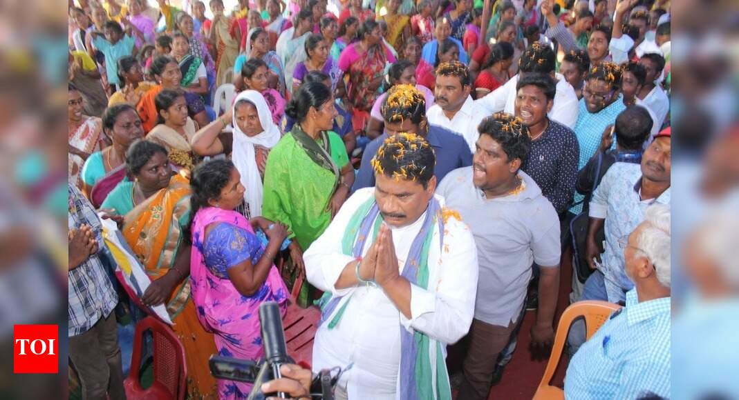 Don't give chance to non-local candidate Galla Jayadev: Modugula ...