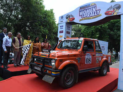 A car rally led by women | Events Movie News - Times of India