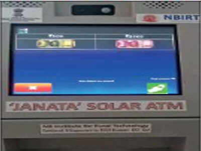 Scientist designs biometric ATM run on solar power | Kolkata News ...