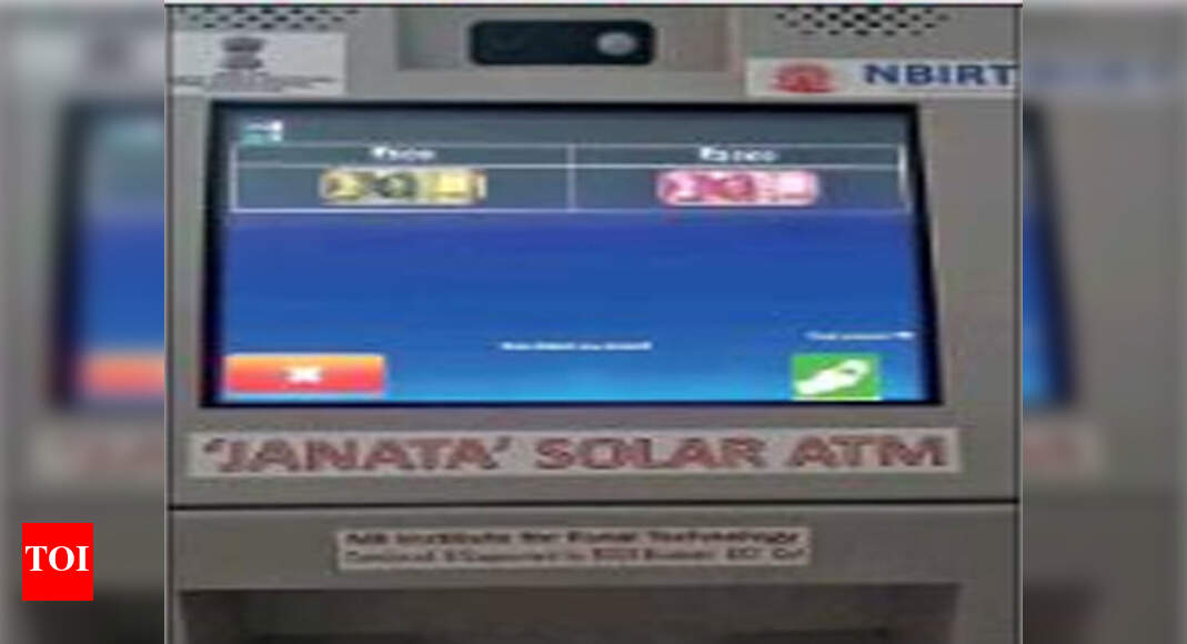 Scientist designs biometric ATM run on solar power | Kolkata News ...