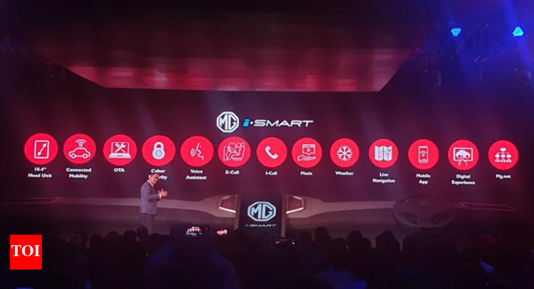 MG Motor: MG Motor announces iSMART 5G-ready internet connected car ...