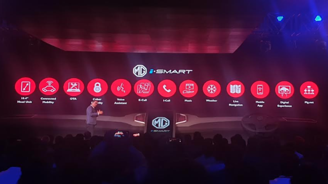 MG Motor announces iSMART 5G-ready internet connected car tech; MG ...