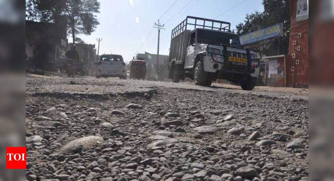Bad Road Condition Since 10 years - Times of India