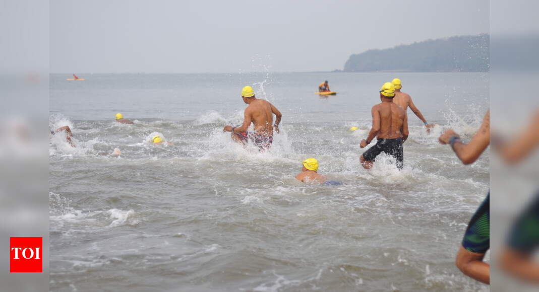 600 join swimming contest! | Events Movie News - Times of India
