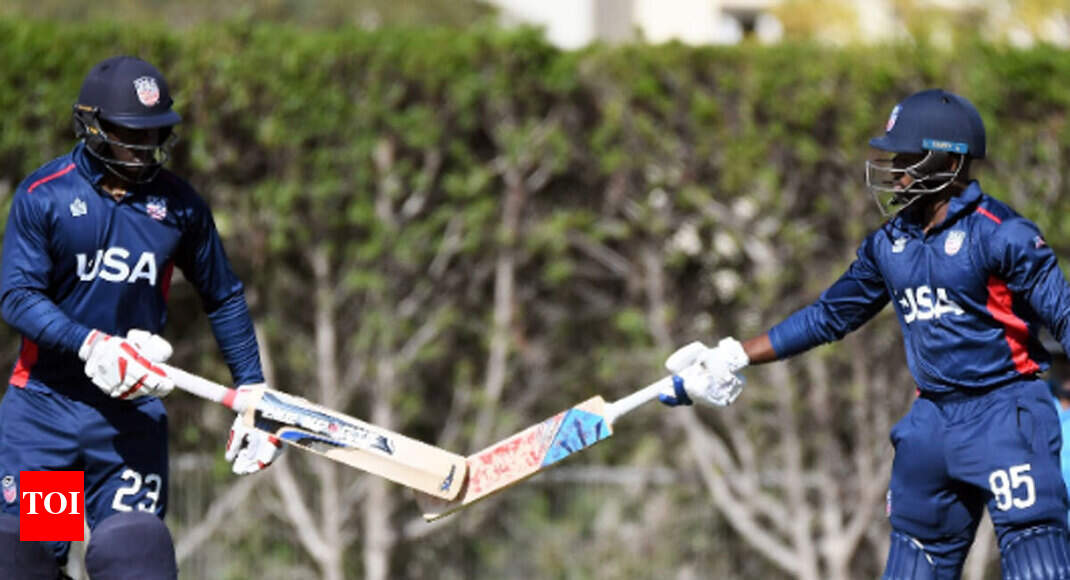 USA men’s cricket team ends UAE tour with a bang | Cricket News - Times ...